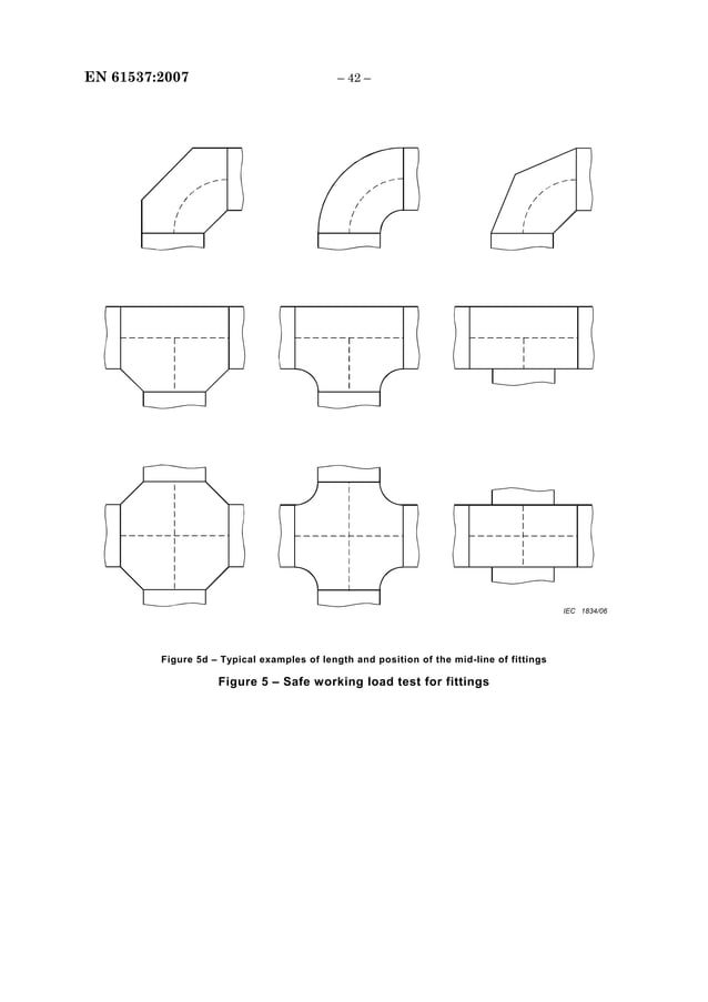 BS EN 61537 2007 Cable management_ Cable tray systems and cable ladder ...
