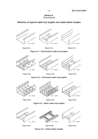 BS EN 61537 2007 Cable management_ Cable tray systems and cable ladder ...