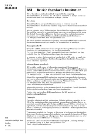 BS EN 61537 2007 Cable management_ Cable tray systems and cable ladder ...