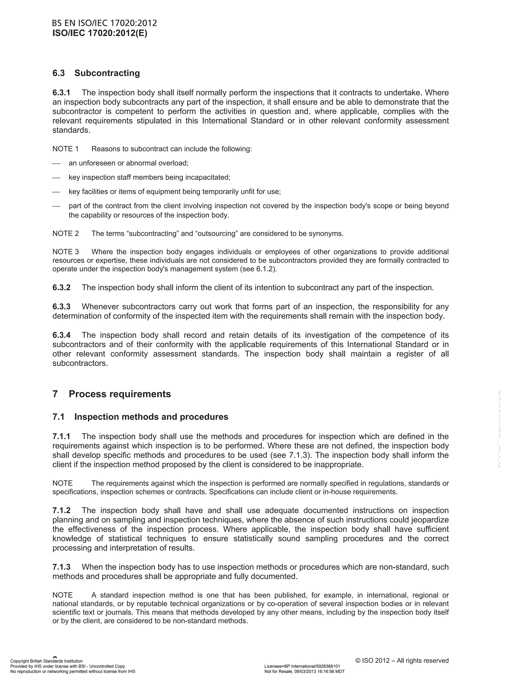 BS EN ISO-IEC - BS EN ISO-IEC-17020-2012-Conformity Assessment Requirements For The Operation Of ...