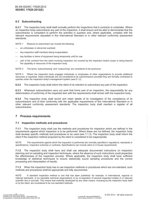 BS EN ISO-IEC - BS EN ISO-IEC-17020-2012-Conformity Assessment Requirements For The Operation Of ...