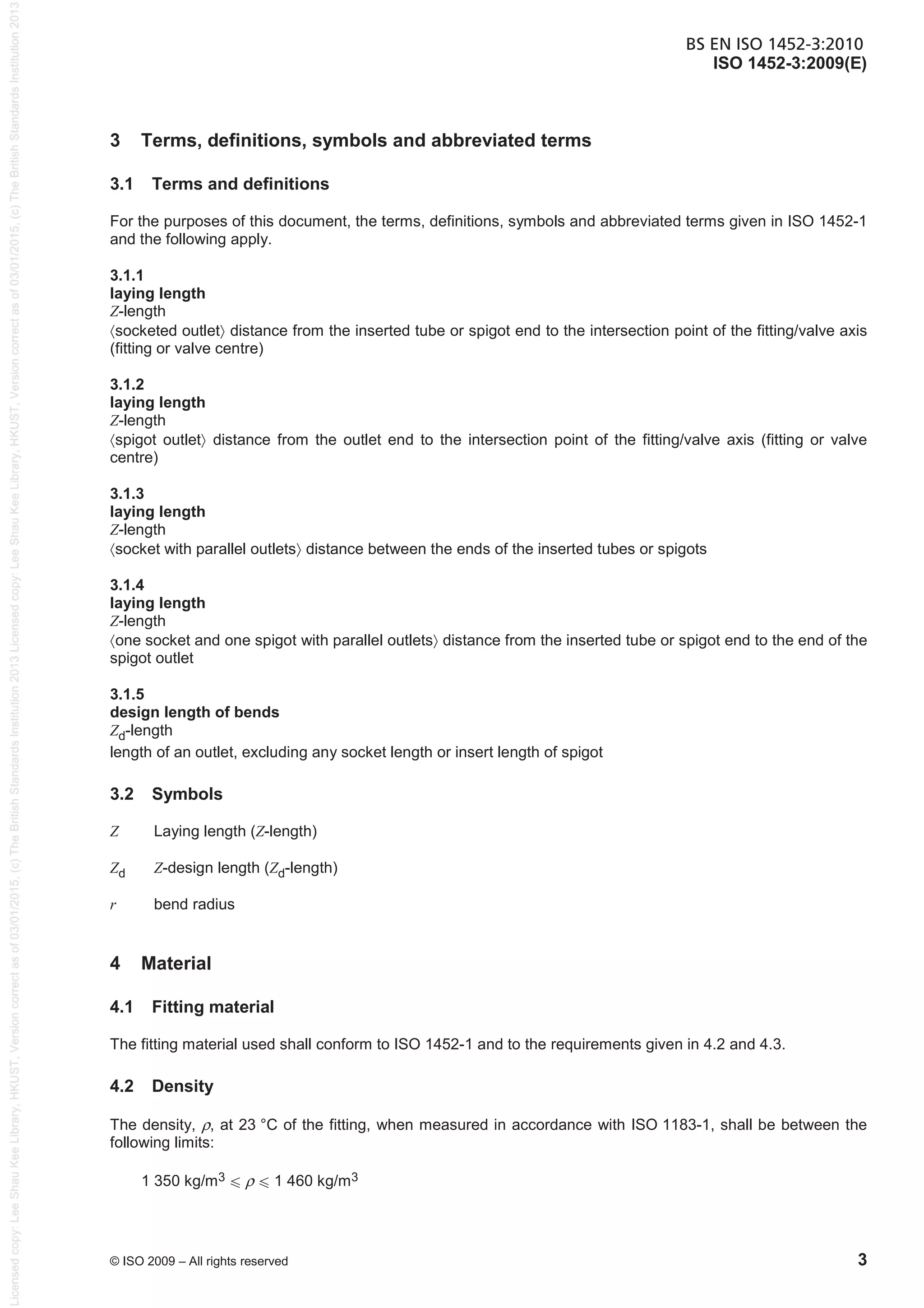 [Bs en iso 1452 3 2010] -- plastics piping systems for water supply and ...