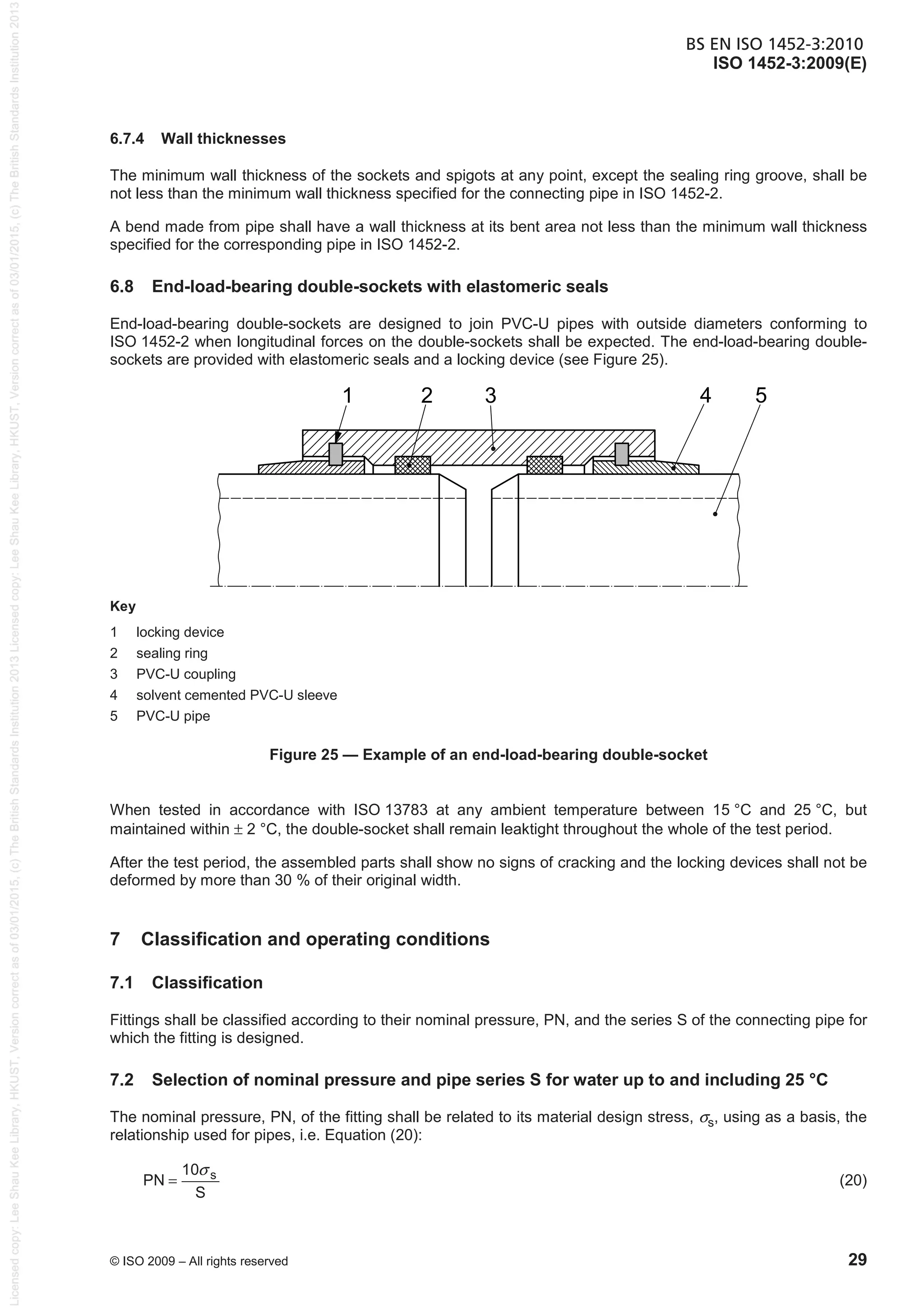 [Bs en iso 1452 3 2010] -- plastics piping systems for water supply and ...
