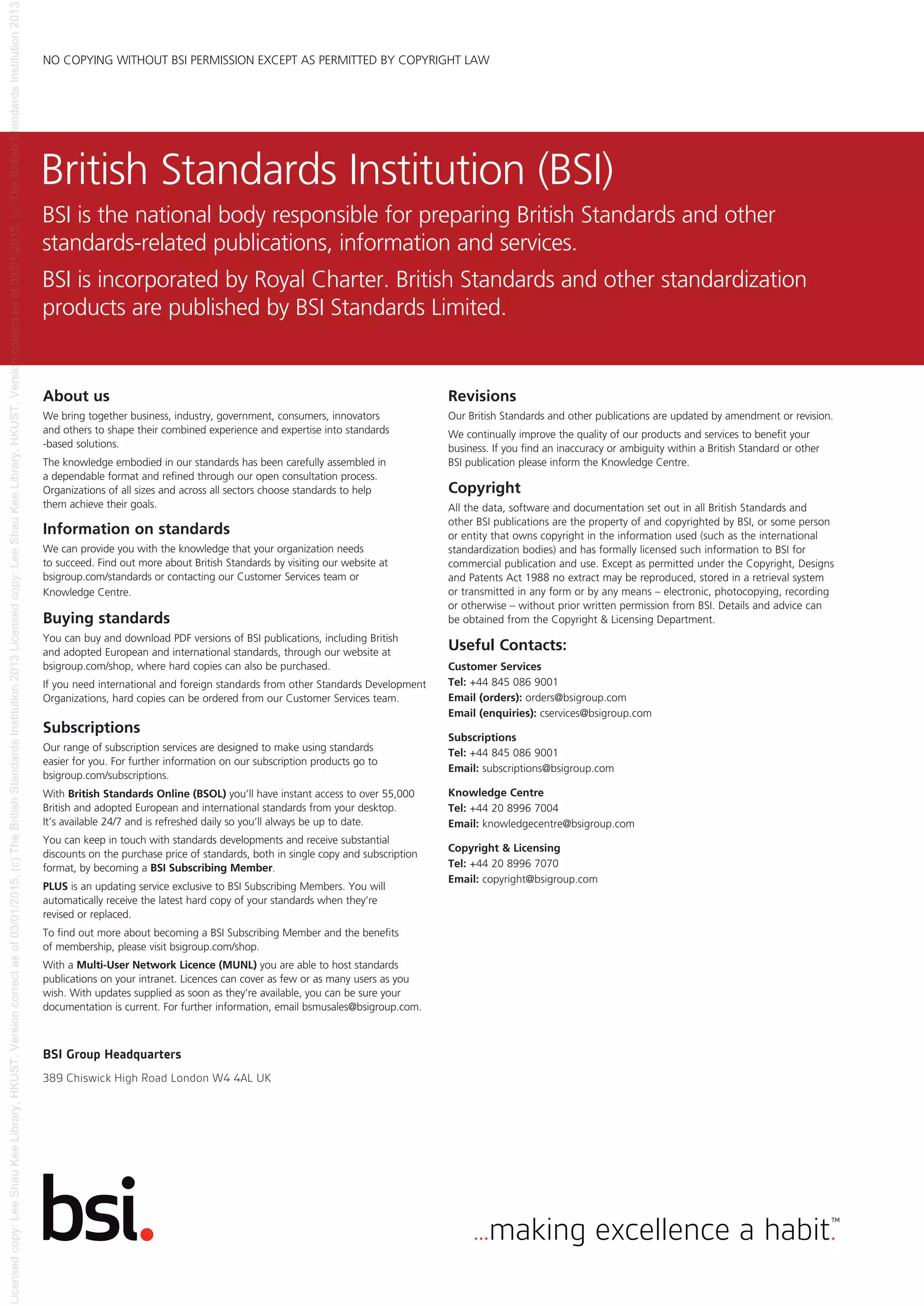 [Bs en iso 1452 3 2010] -- plastics piping systems for water supply and ...