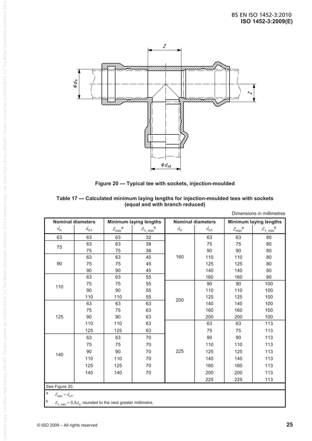 [Bs en iso 1452 3 2010] -- plastics piping systems for water supply and ...