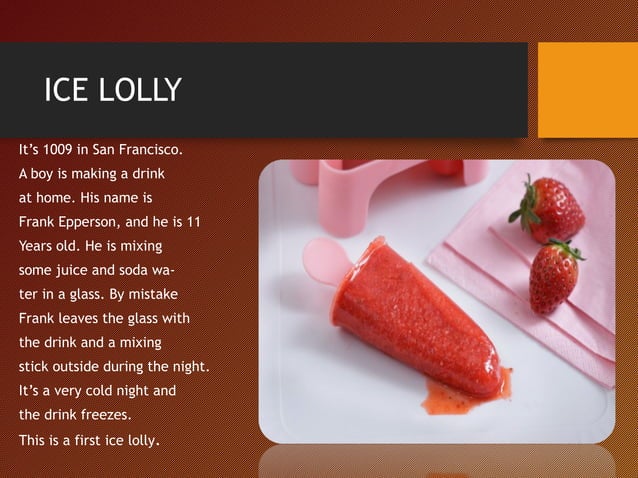 Famous Food Inventions | PPT