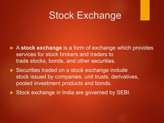 BSE & NSE | PPTX
