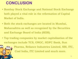 BSE & NSE | PPT