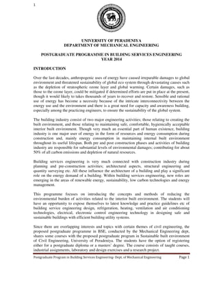 Bse programme 2 | PDF | Postgraduate Education | College Education