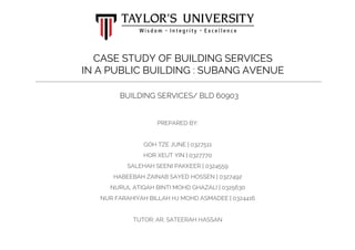 Building Service Report | PPT