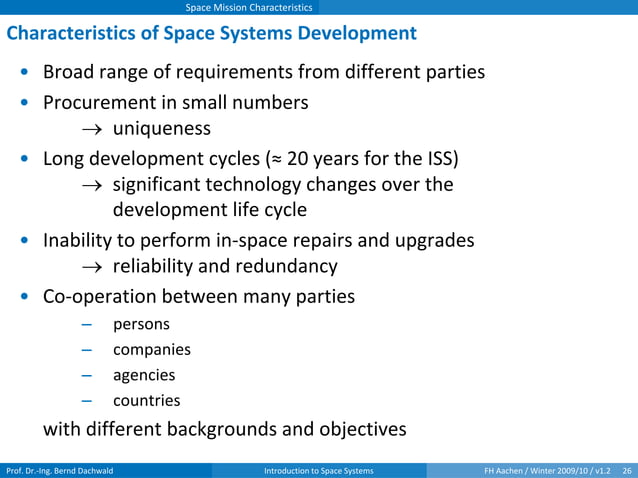 Bsf01 Fundamentals And Applications Of Space Systems V1.2 | PDF