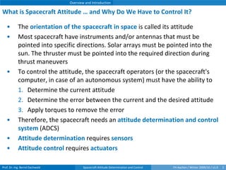 Bsf08 Spacecraft Attitude Determination And Control V1 0 | PDF