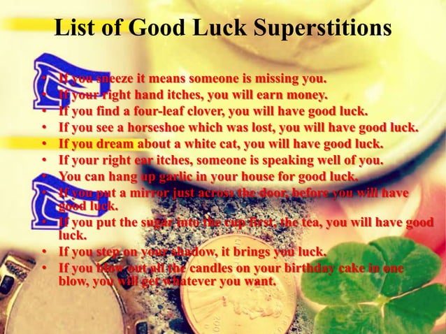 SUPERSTITIOUS BELIEFS | PPTX | Hinduism | Religion & Spirituality