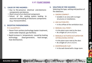 FIRE DETECTION AND ALARM SYSTEM IN HOTEL | PDF