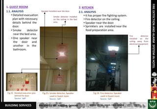 FIRE DETECTION AND ALARM SYSTEM IN HOTEL | PDF