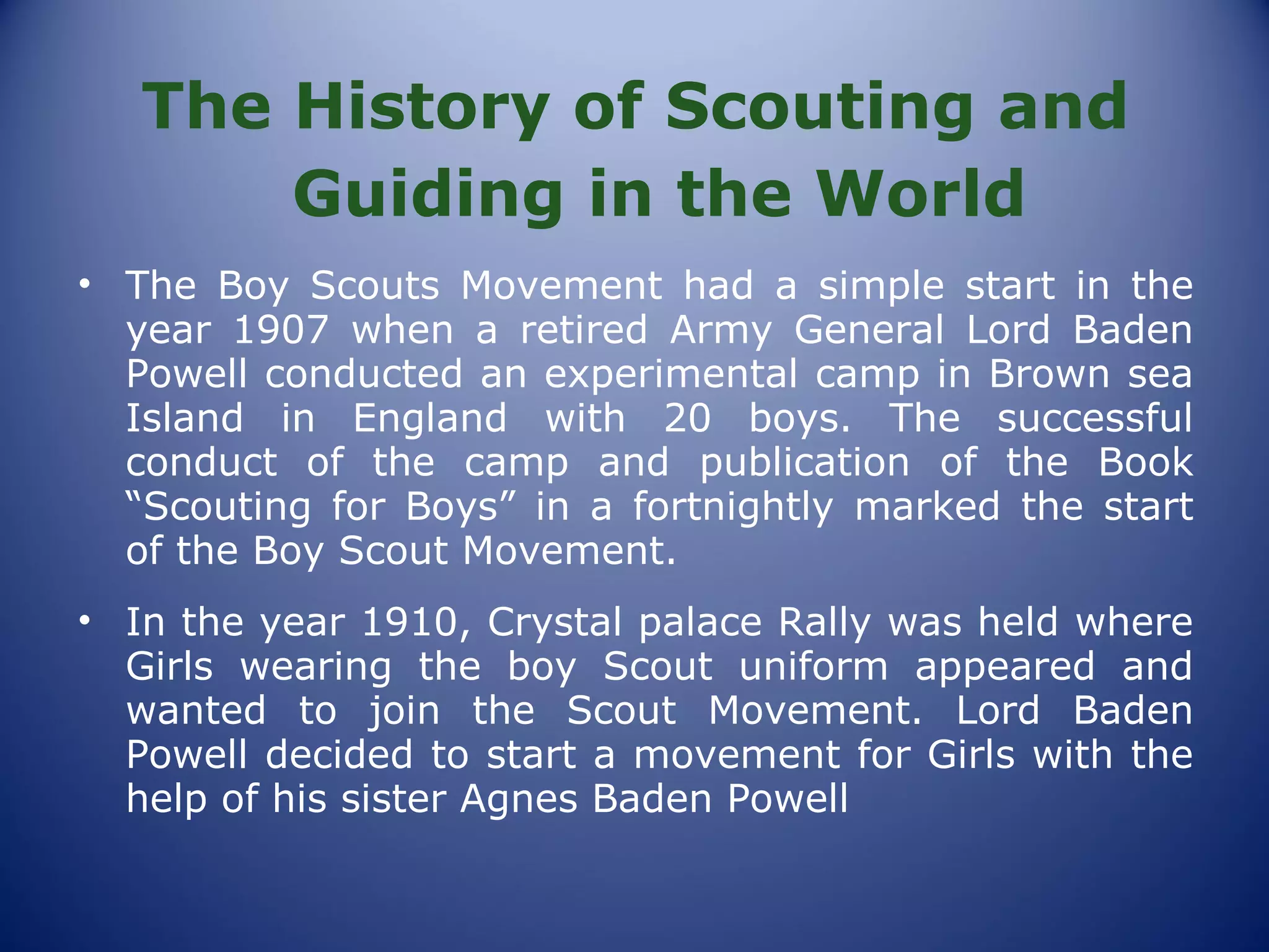 Bharat Scout & Guide KVK AJ | PPT