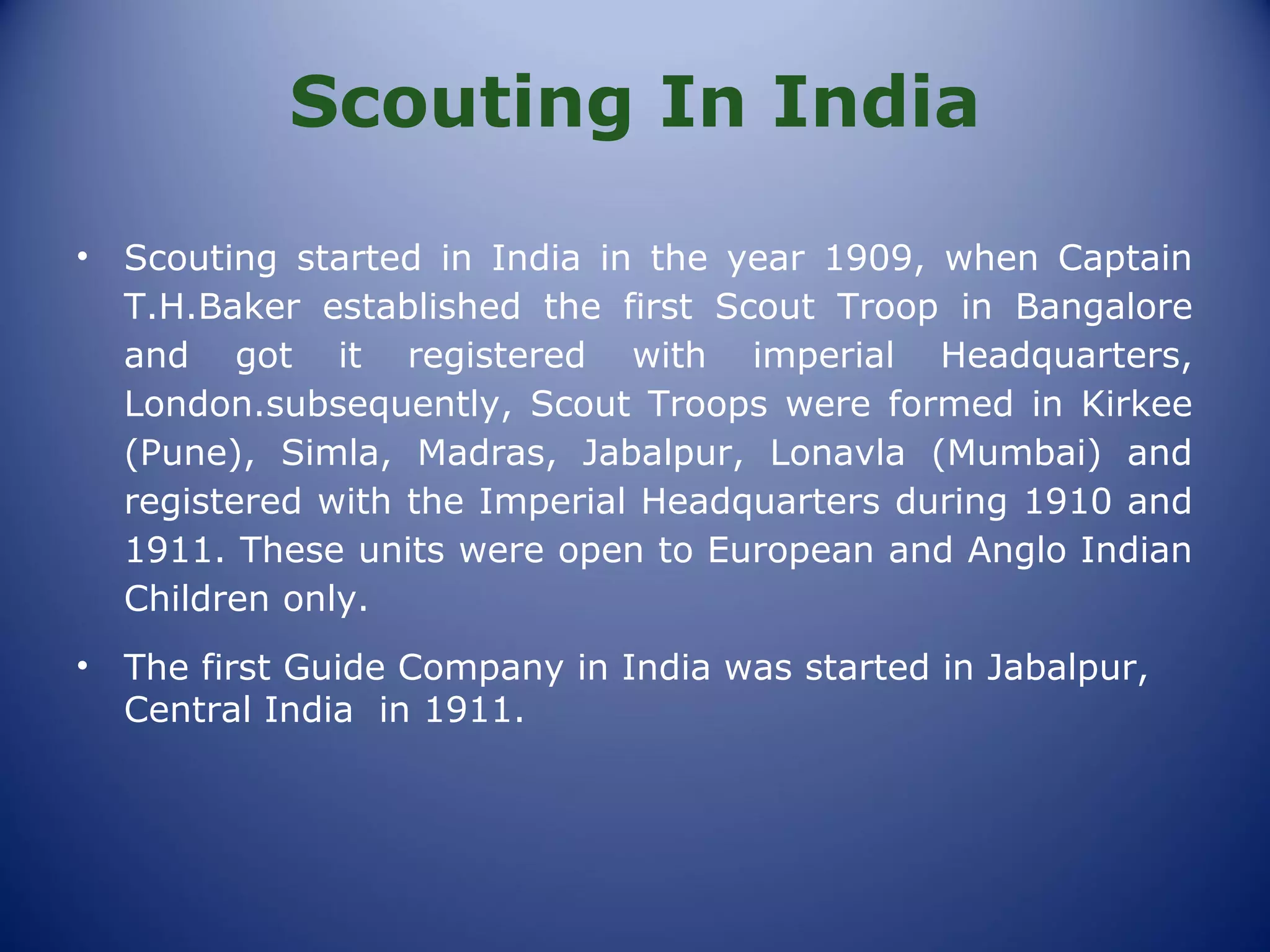 Bharat Scout & Guide KVK AJ | PPT