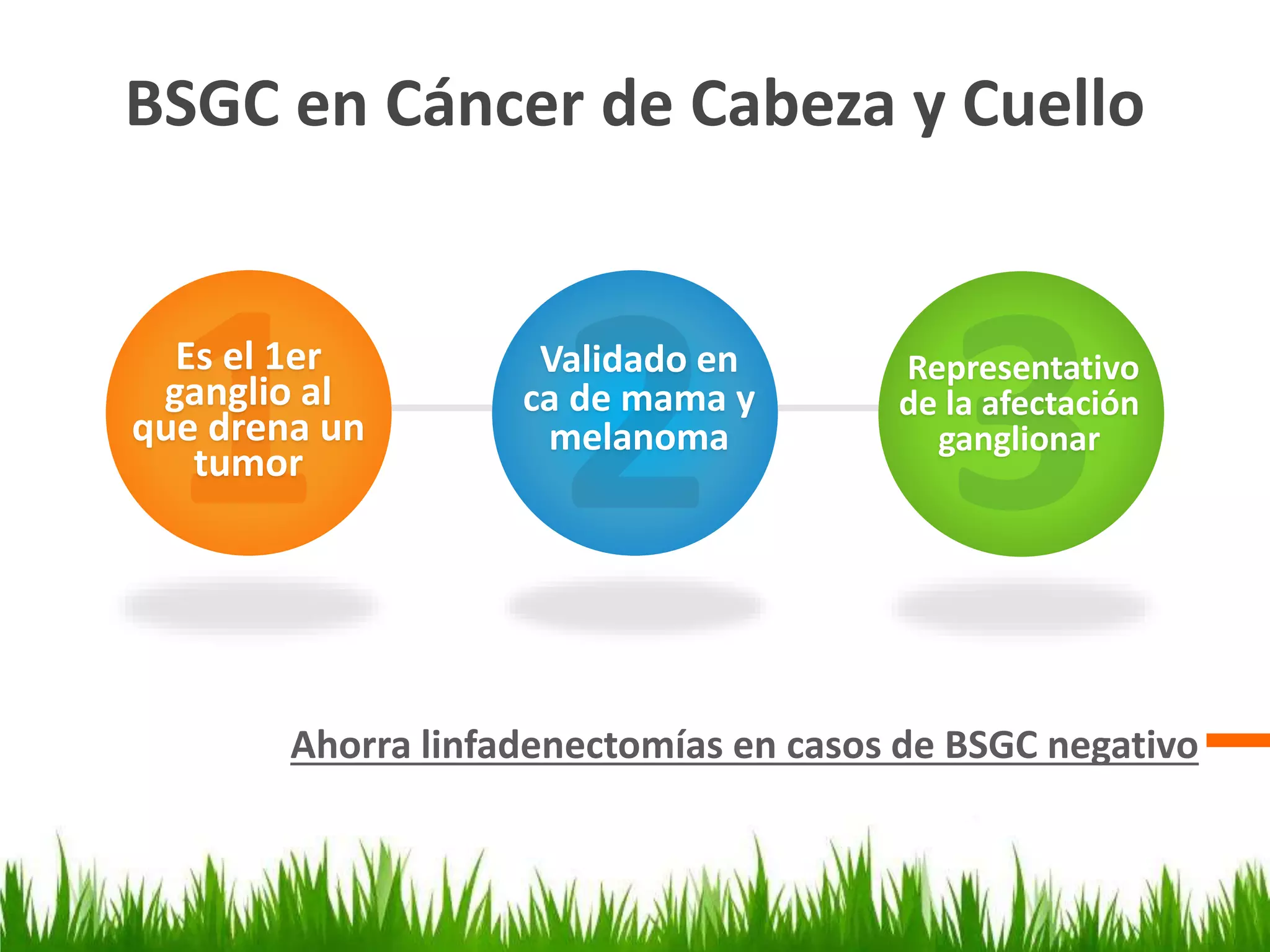 Papel de la biopsia selectiva del ganglio centinela en cáncer de cabeza ...