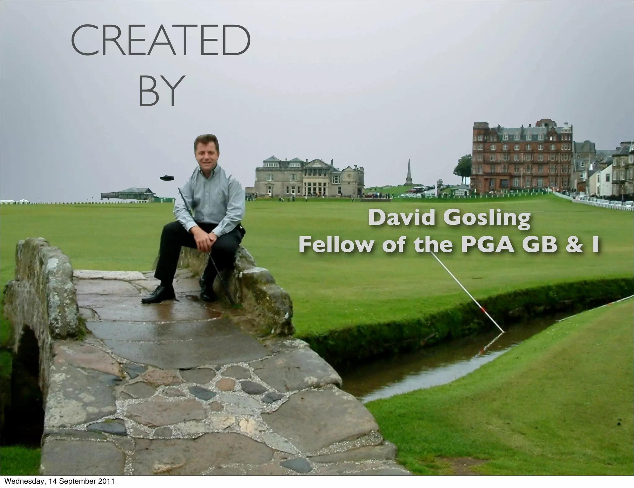 Bsg Golf Intro Presentation | PPT