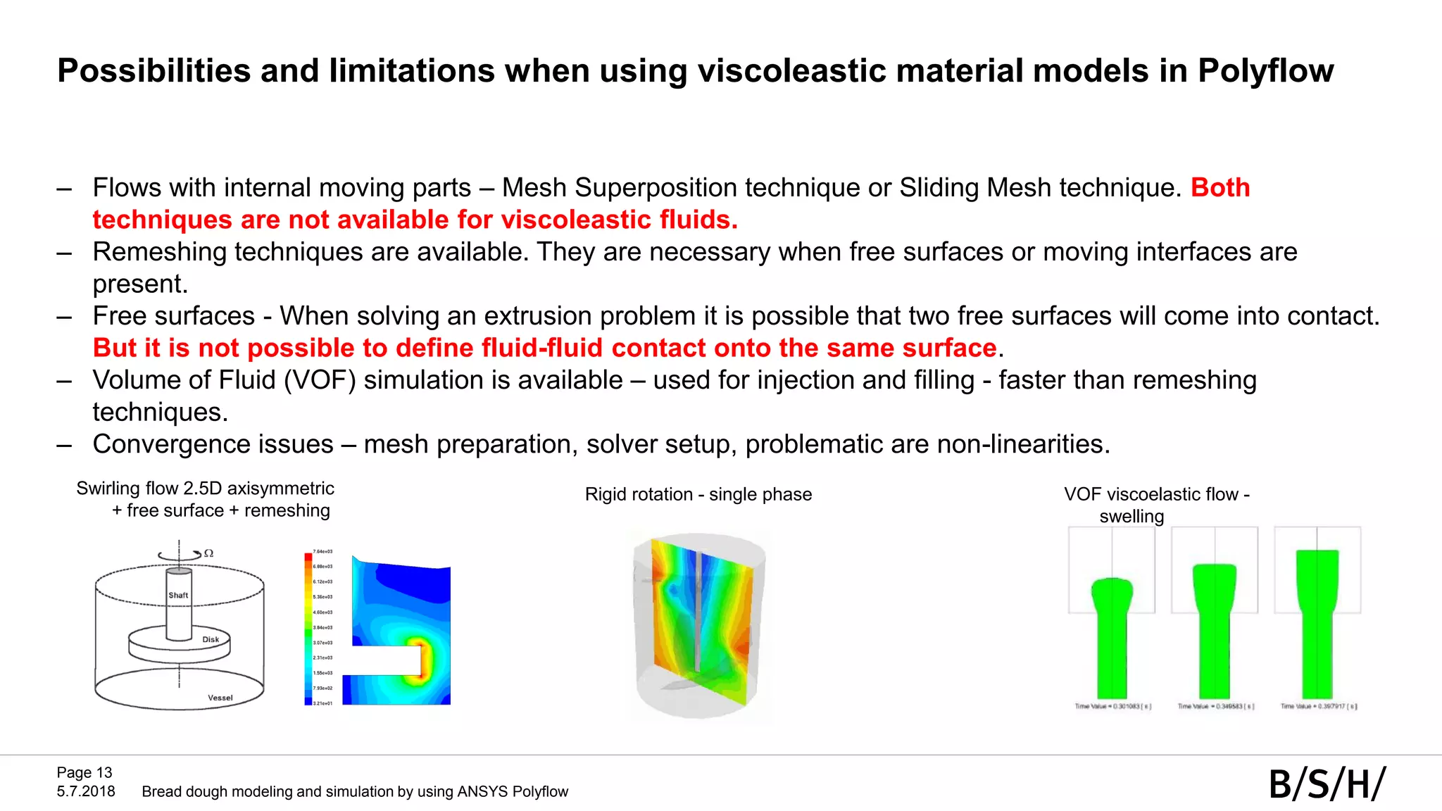 The bread dough modeling and simulation by using ANSYS Polyflow | PDF