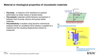 The bread dough modeling and simulation by using ANSYS Polyflow | PDF