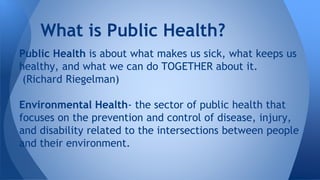 Bsh 500 this is public health | PPTX