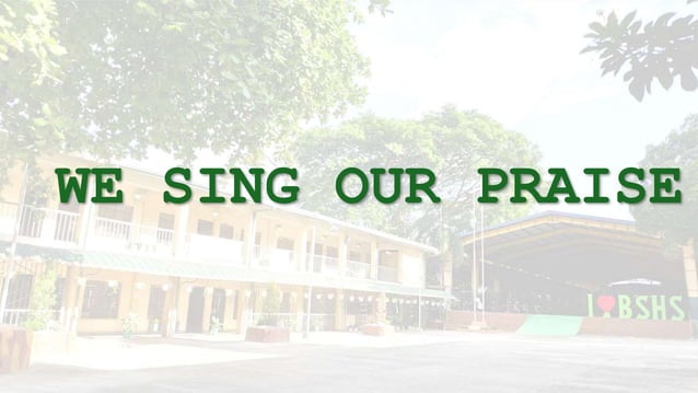 Bagong Silang High School BSHS-hymn-Lyrics.pptx | Music | Entertainment