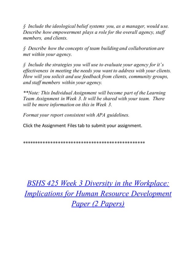 Bshs 425 Effective Communication - snaptutorial.com