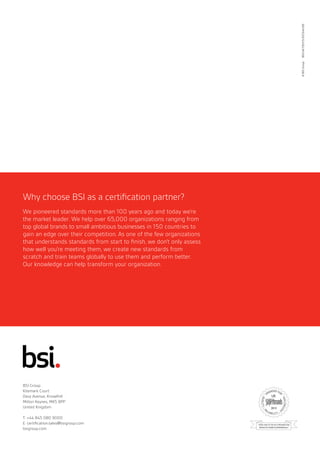 Bsi bs11000-product-guide | PDF