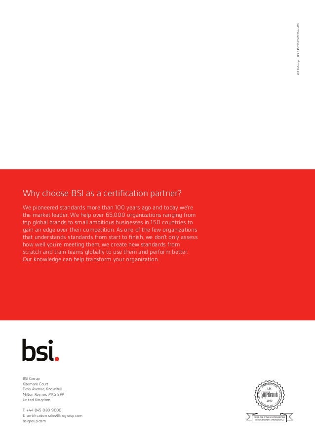Bsi bs11000-product-guide