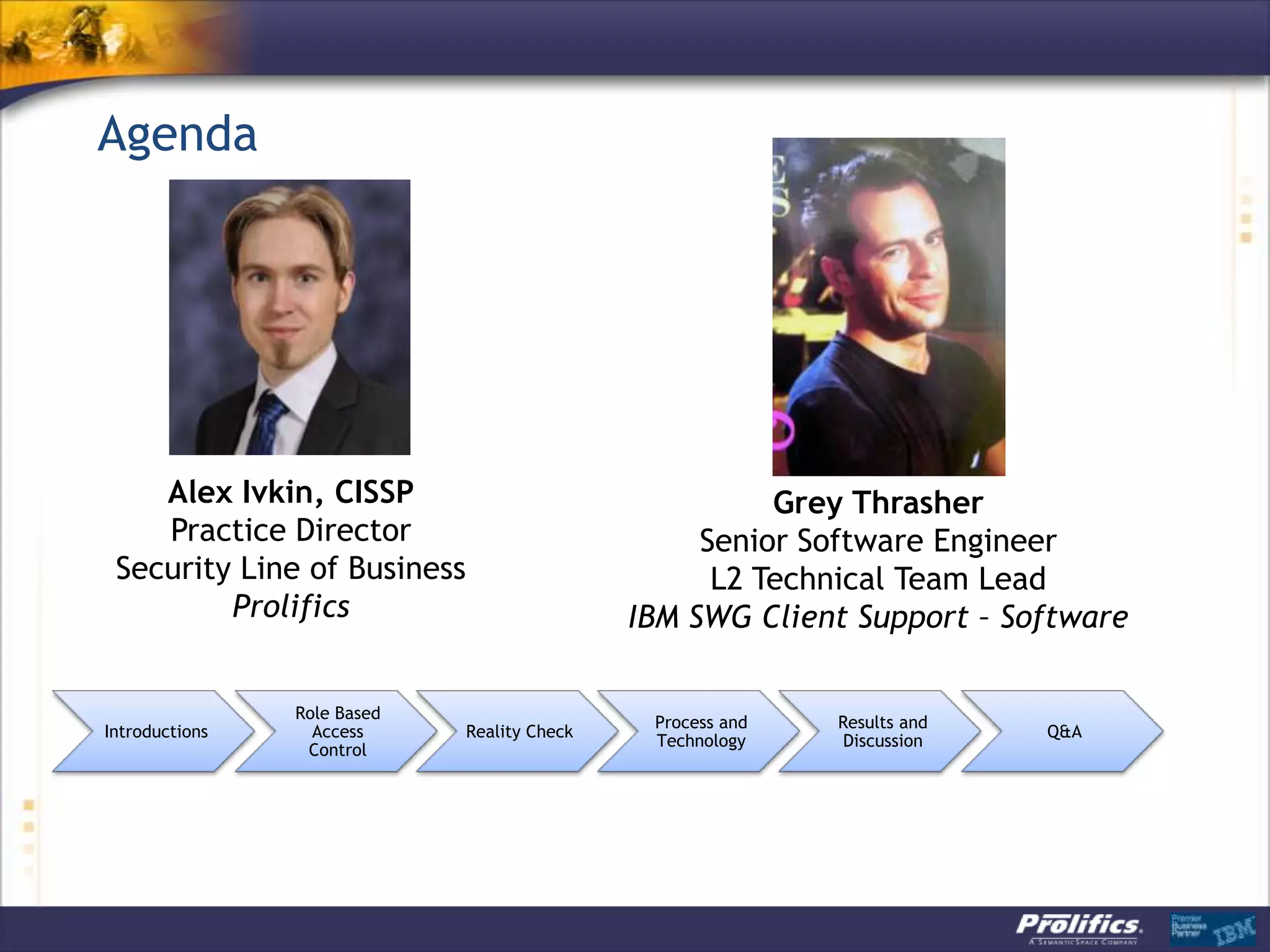 Role Discovery and RBAC Design: A Case Study with IBM Role and Policy ...