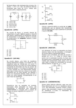Básica circuitos | PDF