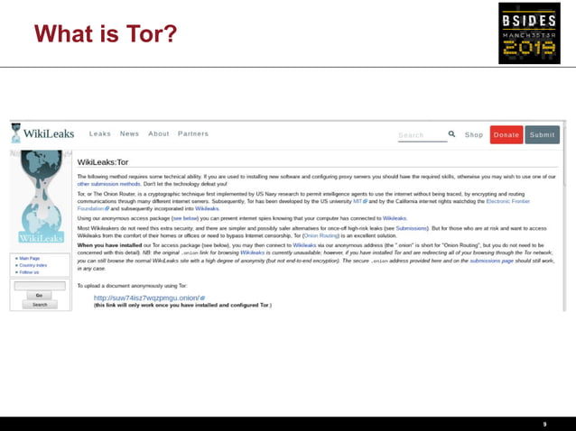 Osint Python Extracting Information From Tor Network And Darkweb Ppt