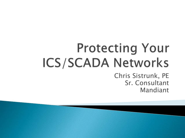 BSidesAugusta ICS SCADA Defense | PPT