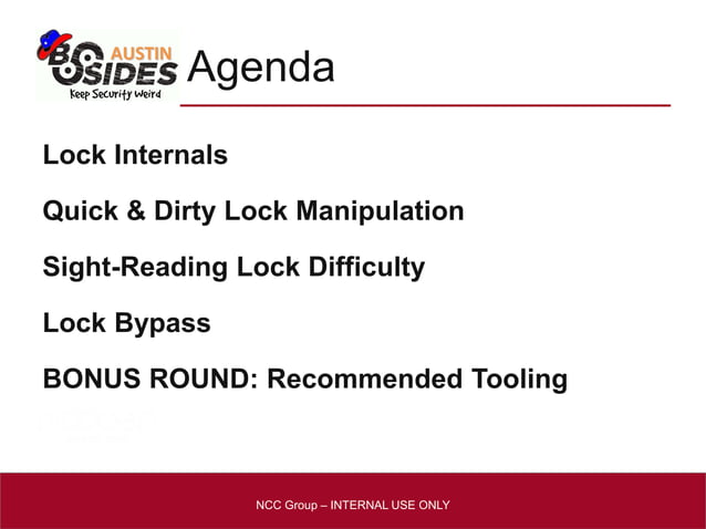 Rapid Covert Physical Entry | PPT