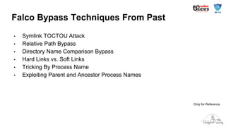 Beginner's Guide to Bypassing Falco Container Runtime Security in ...