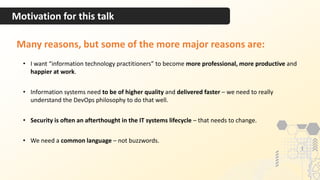 DevOps and the Future of InfoSec | PPT