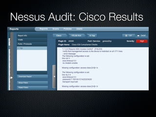 Configuration Auditing | KEY | Operating Systems | Computer Software and Applications