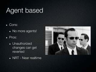 Configuration Auditing | KEY | Operating Systems | Computer Software and Applications