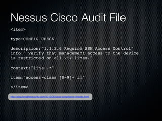 Configuration Auditing | KEY
