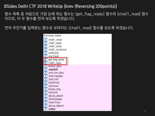 BSides Delhi CTF 2018 [krev (Reversing 200pts)] WriteUp | PPT