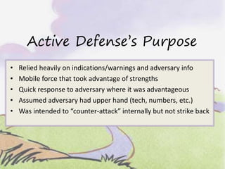 BSides Huntsville Keynote - Active Cyber Defense Cycle | PPTX