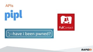 Bsides Knoxville - OSINT | PPT