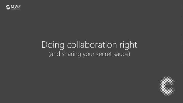 BSides London 2018 - Solving Threat Detection | PPT | Free Download