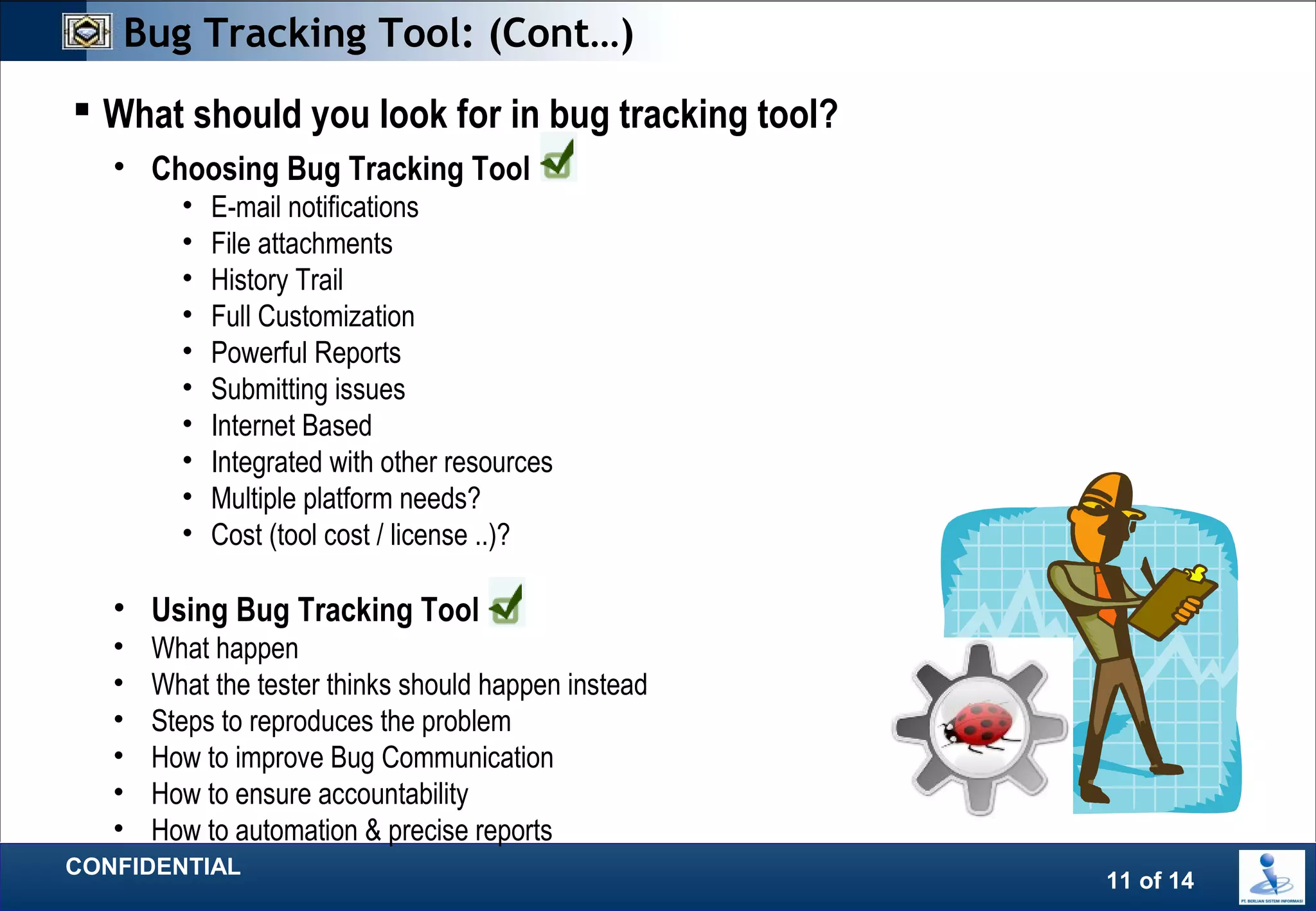 Discussion Paper: Bugs Tracking | PPT