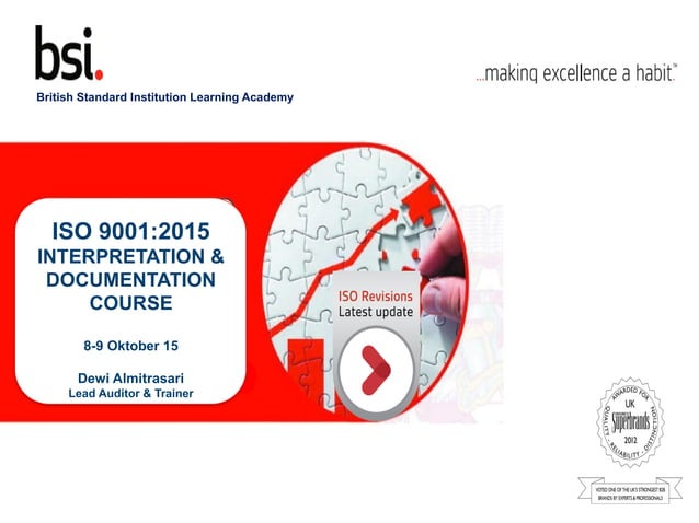 BSI documentation for iso 9001-2015.pptx