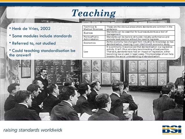 BSI Presentation: Working with Higher Education | PPT