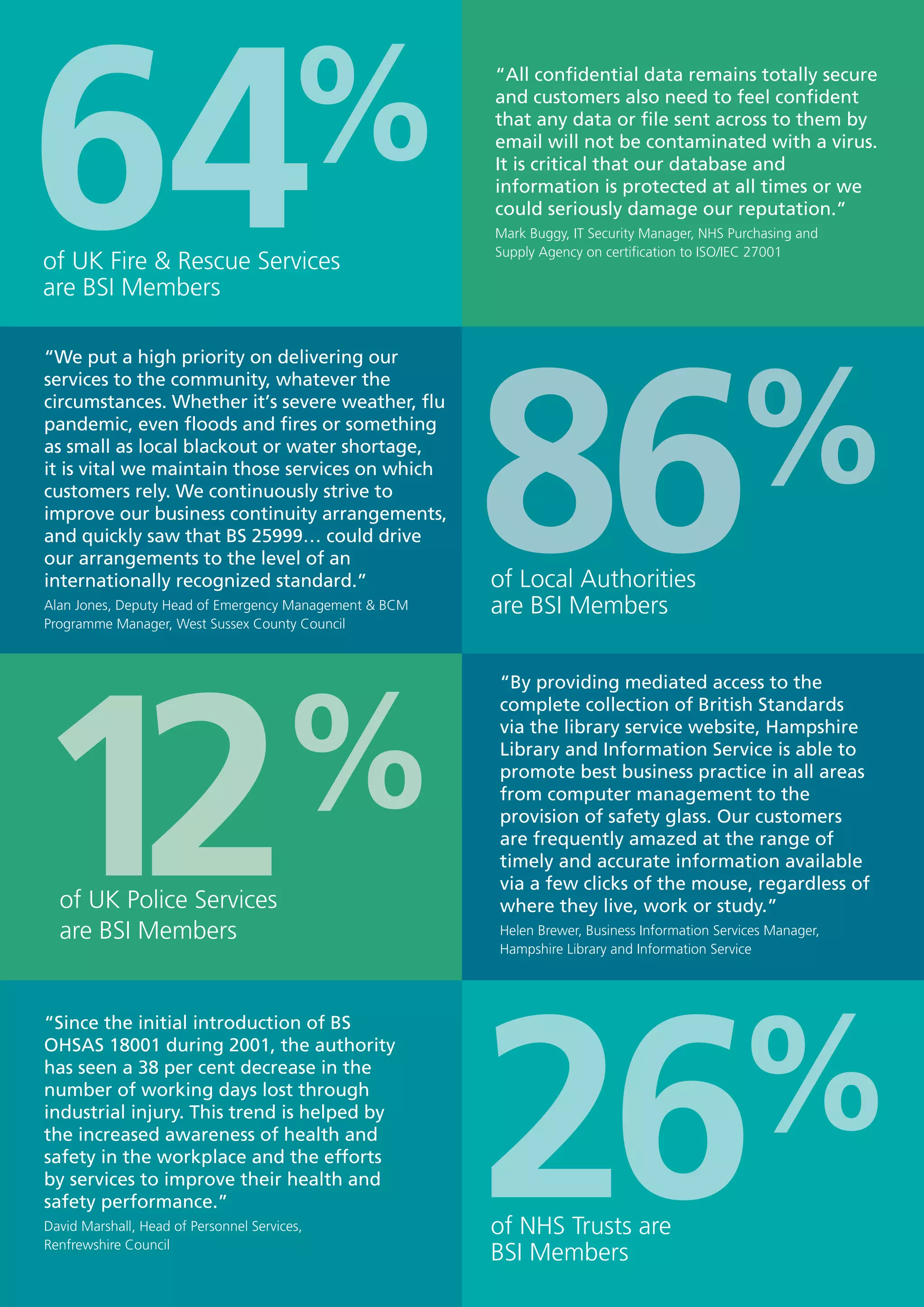 BSI how standards can help the public sector | PDF