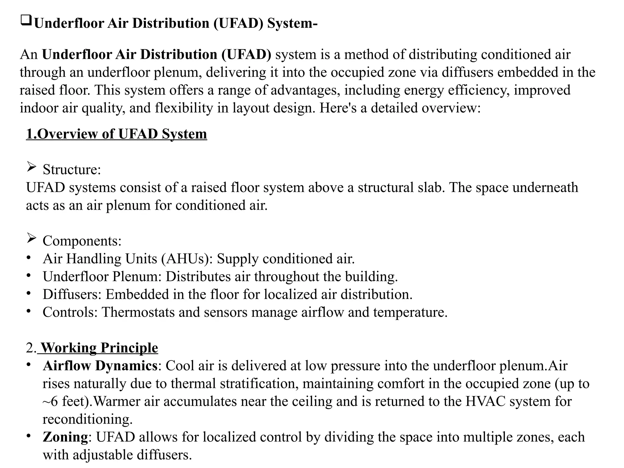 hvac technology overview and bulding services | PPTX