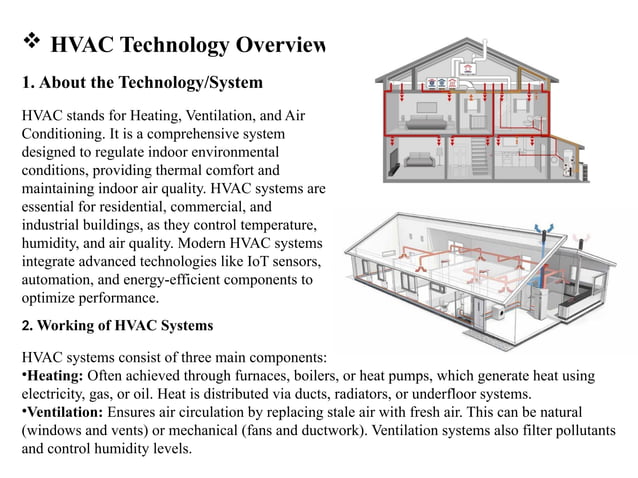 hvac technology overview and bulding services | PPTX